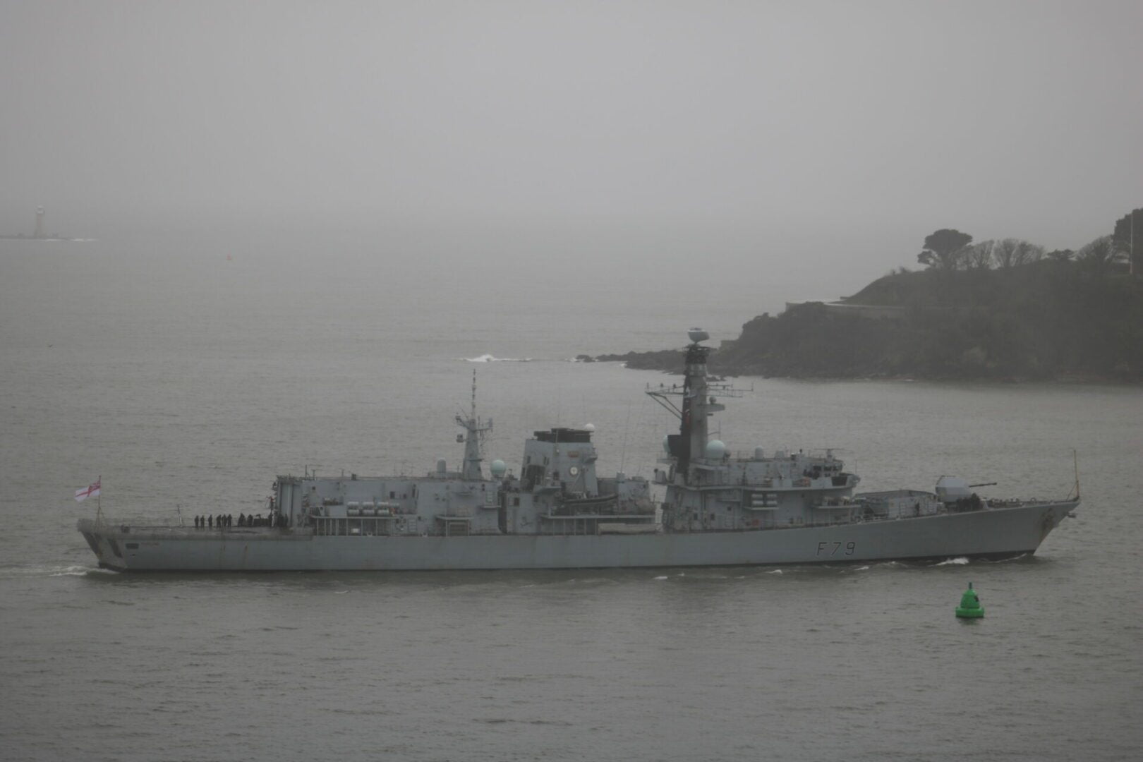 HMS PORTLAND HOME FOR CHRISTMAS