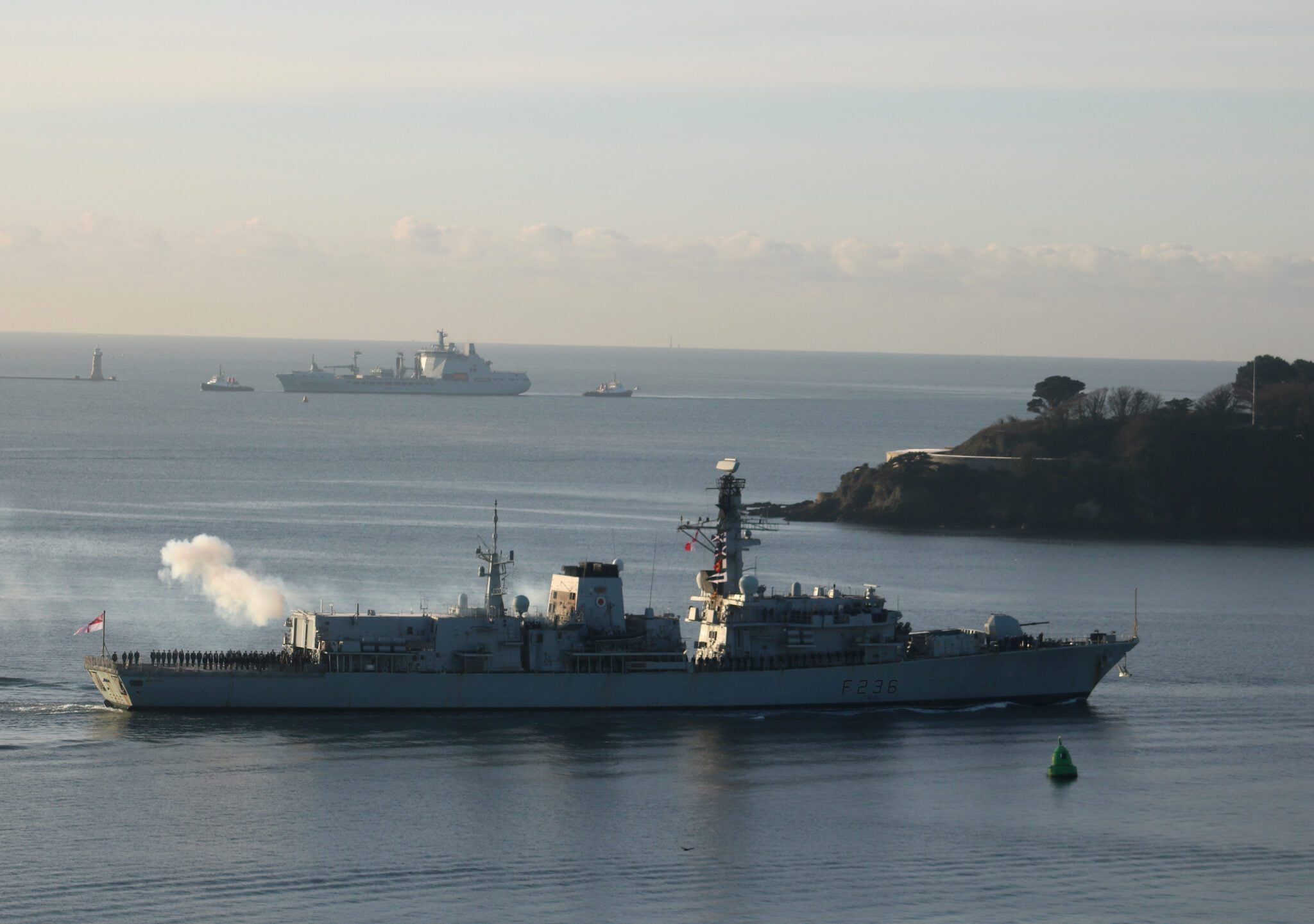 GOODBYE...HMS MONTROSE - Westward Shipping