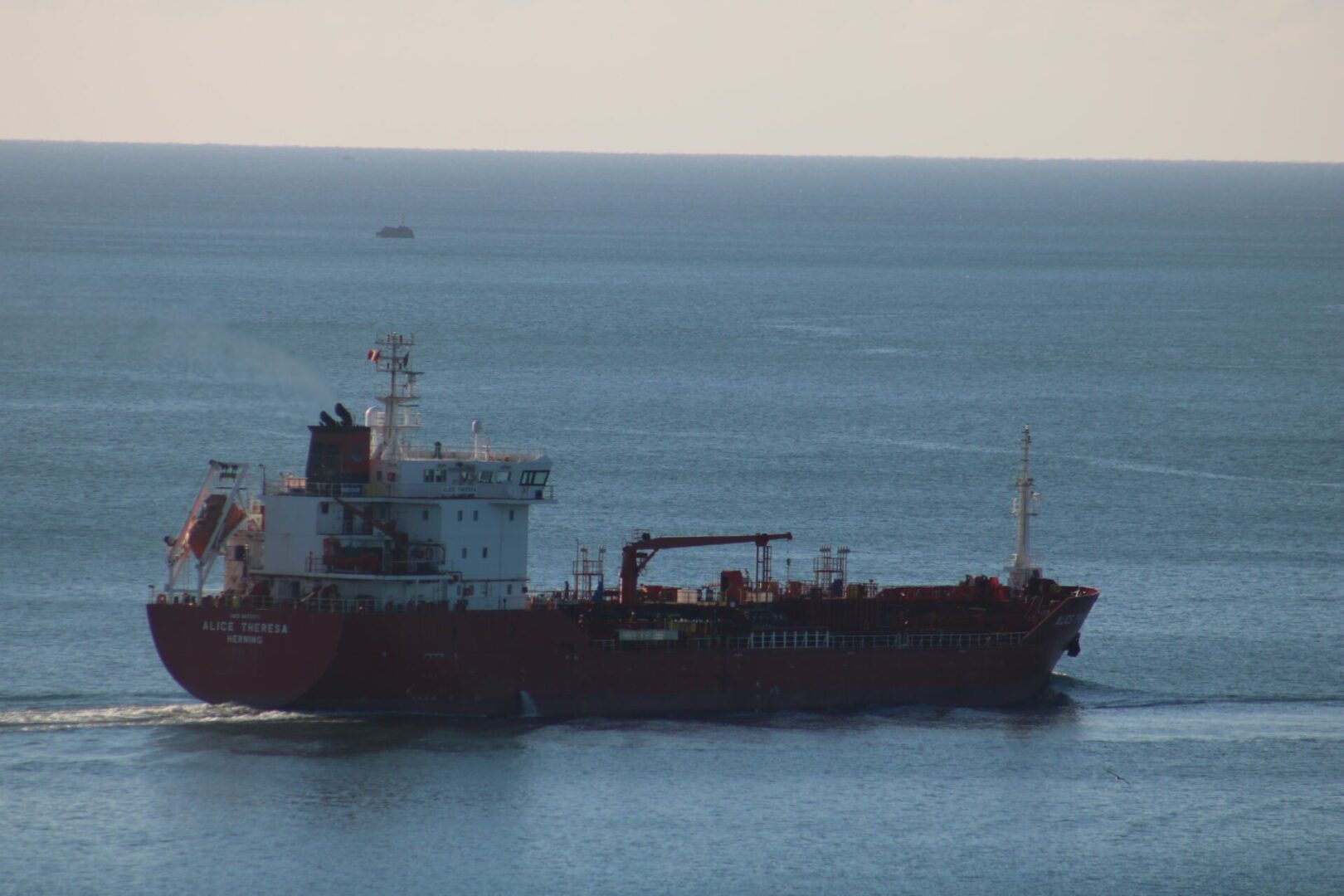 DANISH TANKERS IN THE SOUND