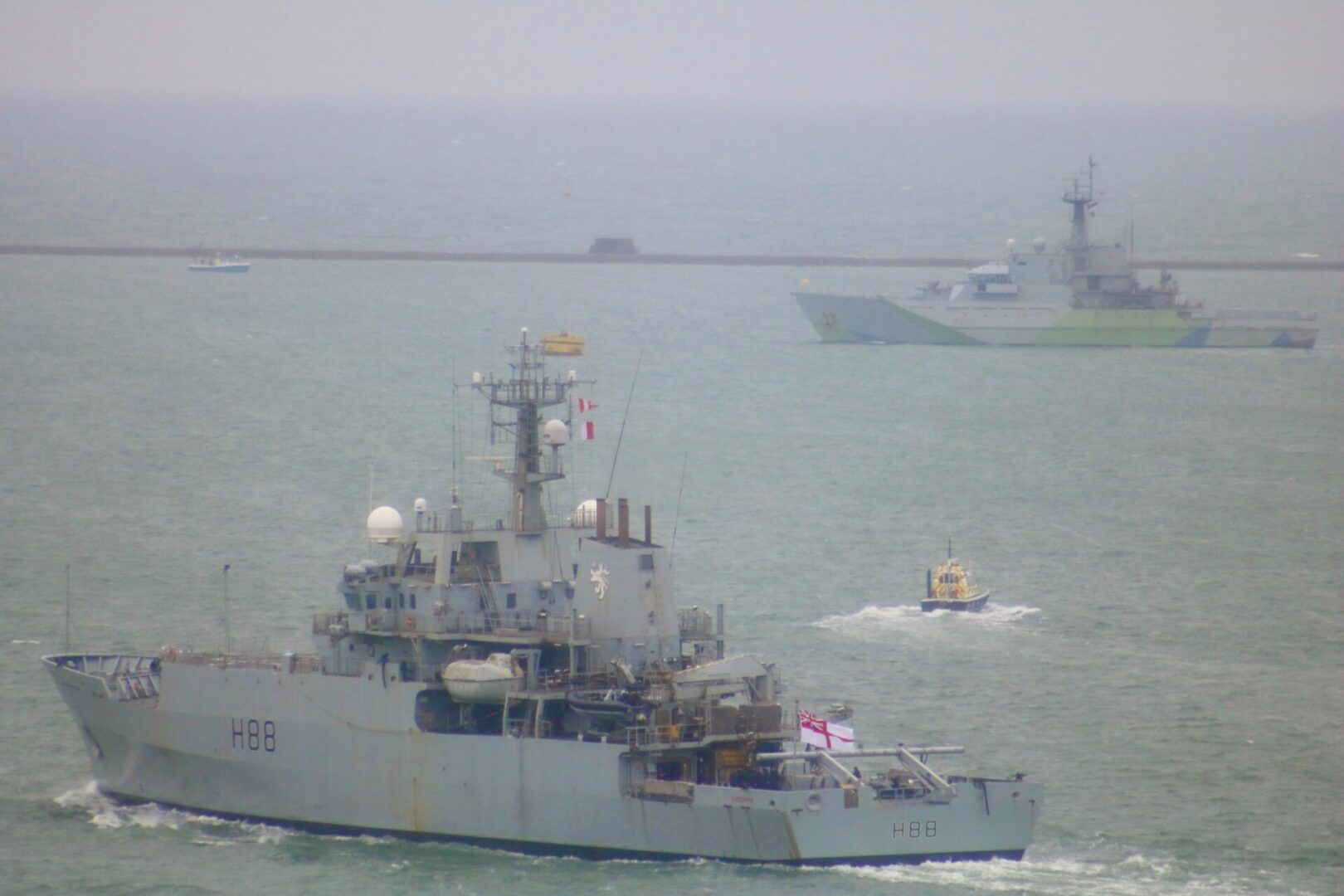 A WEEK OF GOODBYES FOR HMS ENTERPRISE