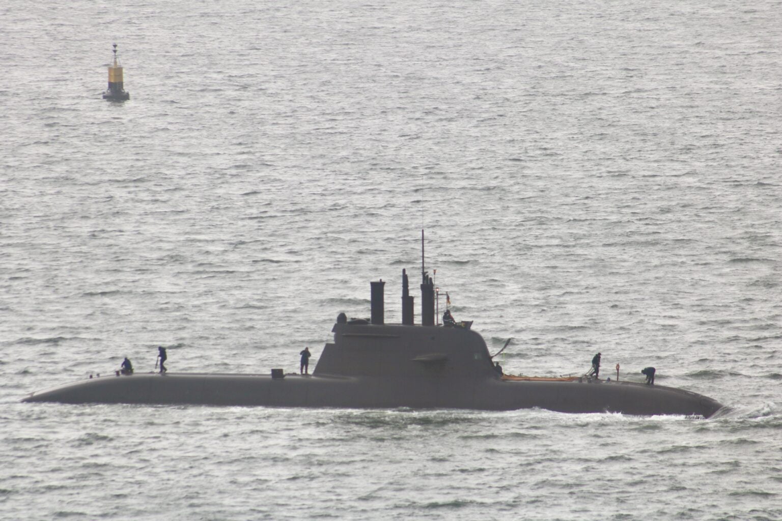 GERMAN SUBMARINE SPOTTED IN THE SOUND