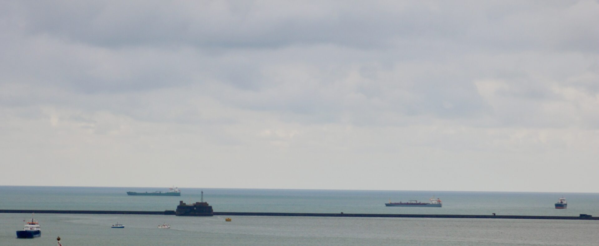 A BUSY DAY FOR CARGO SHIPPING