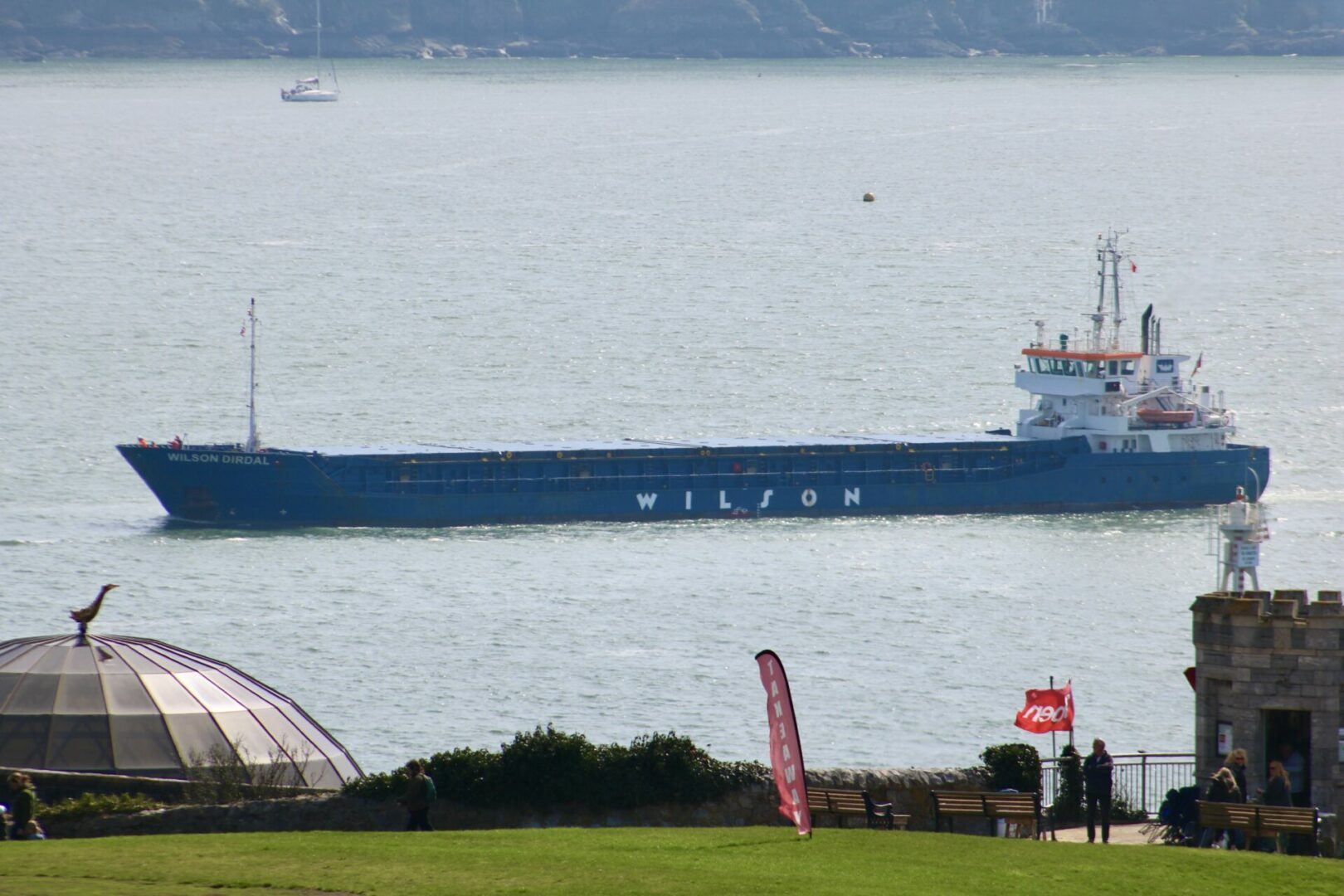 A BUSY DAY FOR CARGO SHIPPING