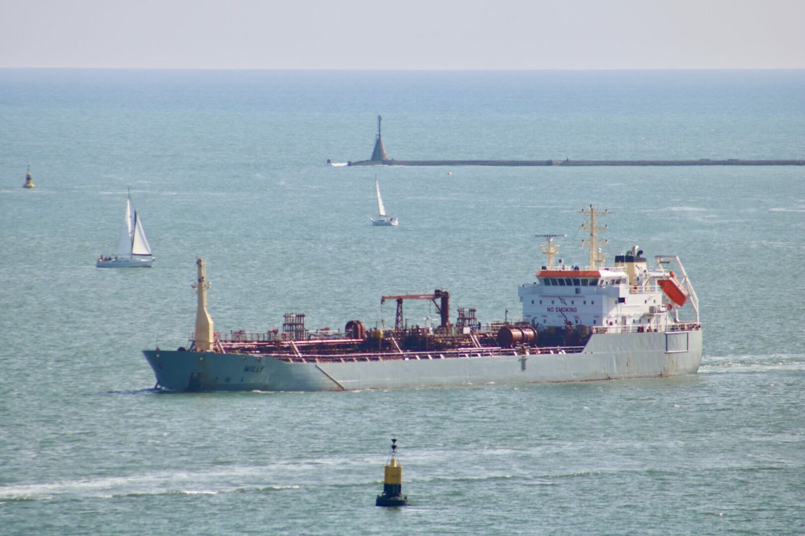 A BUSY DAY FOR CARGO SHIPPING