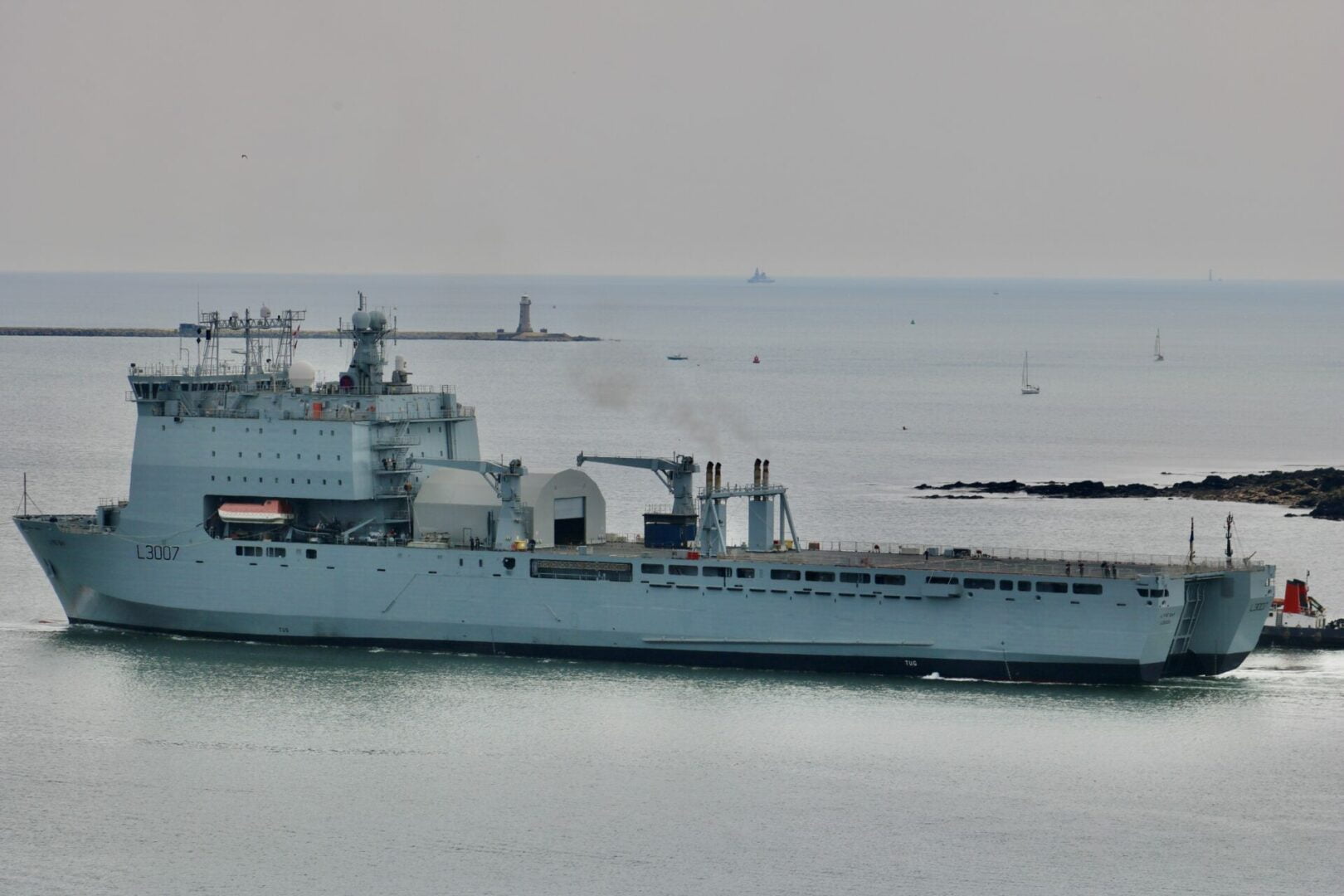 LYME BAY GETTING READY FOR SEA TRAINING