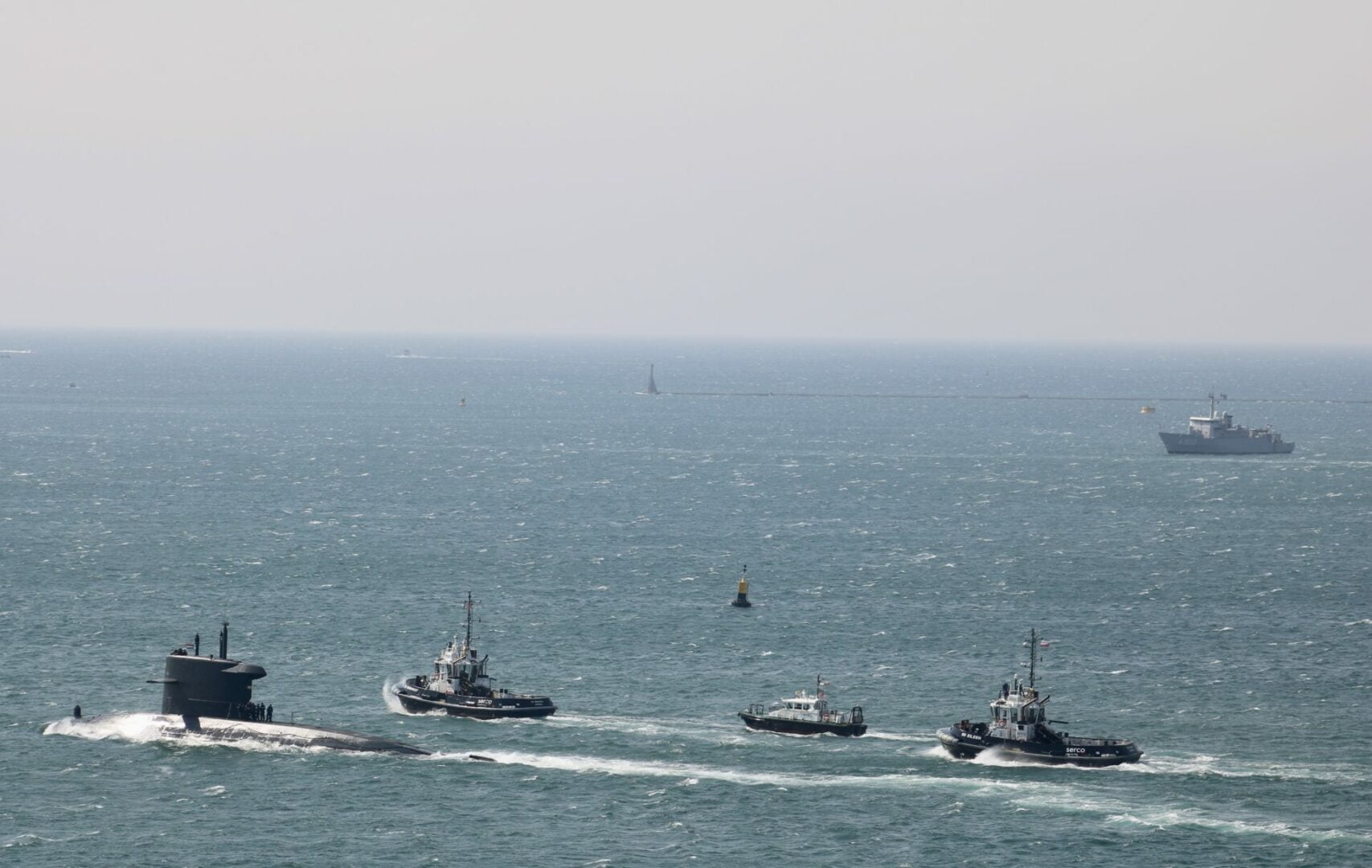 INTERNATIONAL WARSHIPS IN PLYMOUTH