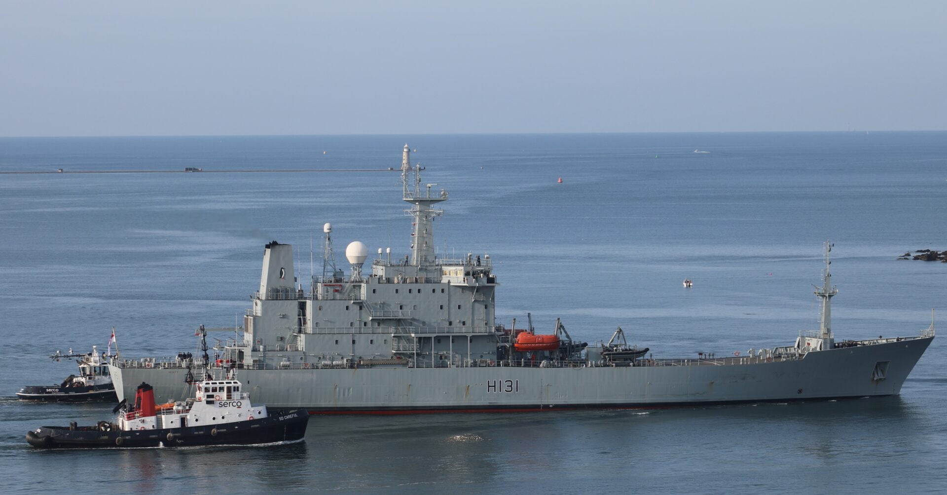 WELCOME HOME HMS SCOTT
