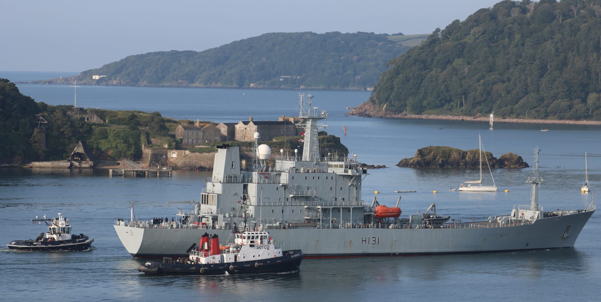 WELCOME HOME HMS SCOTT