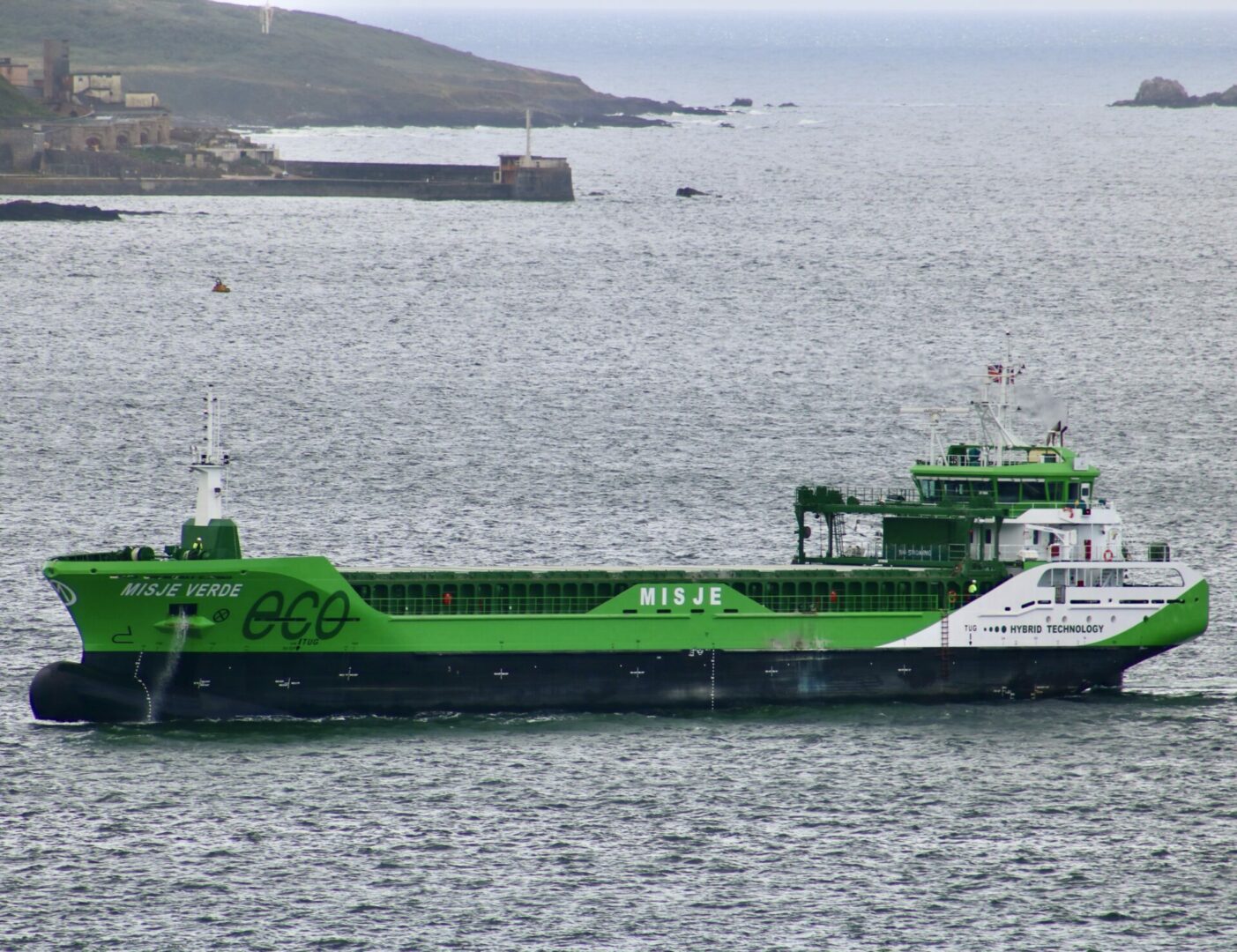CUTTING EDGE GREEN SHIP IN PLYMOUTH