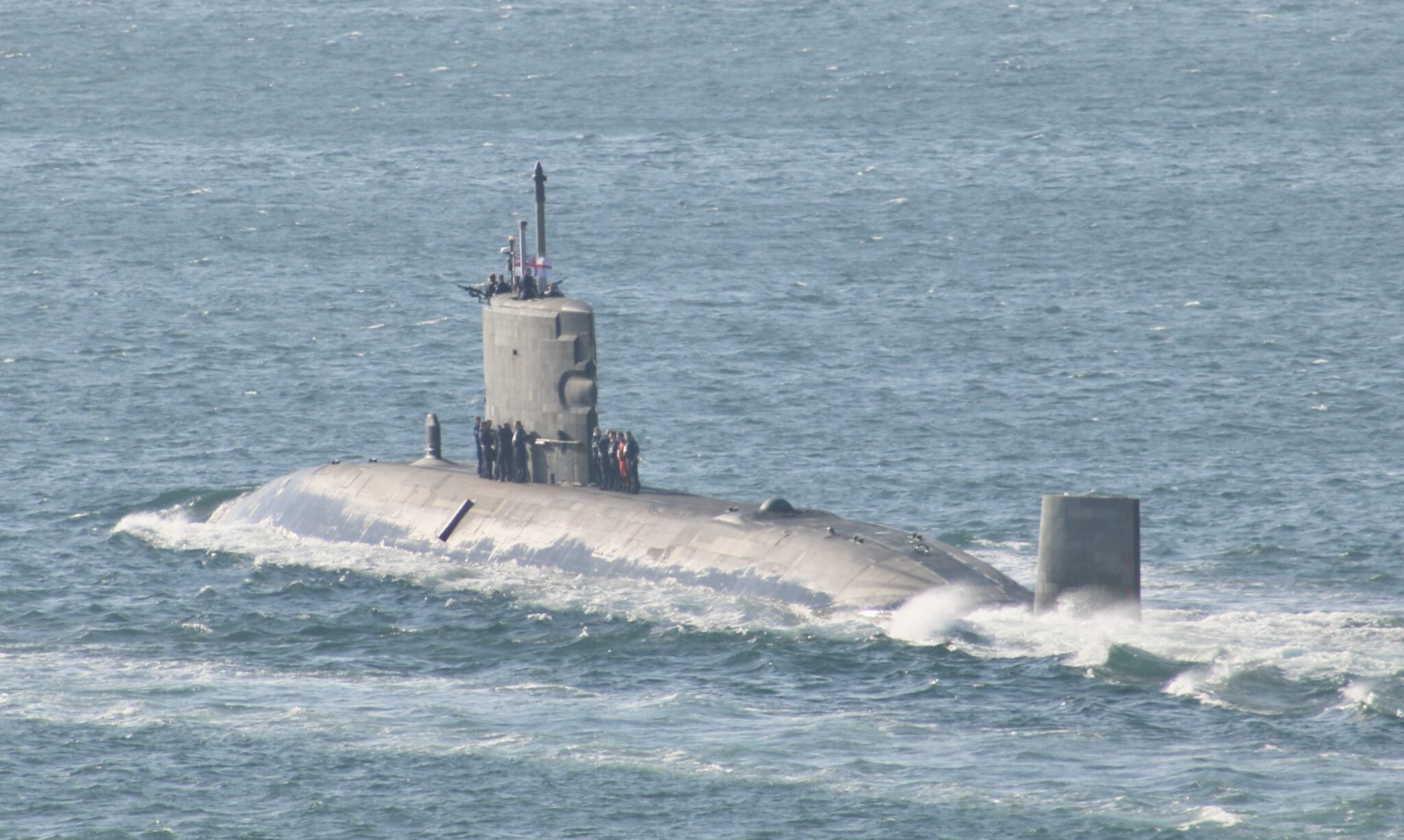 HMS TRIUMPH BACK AT SEA