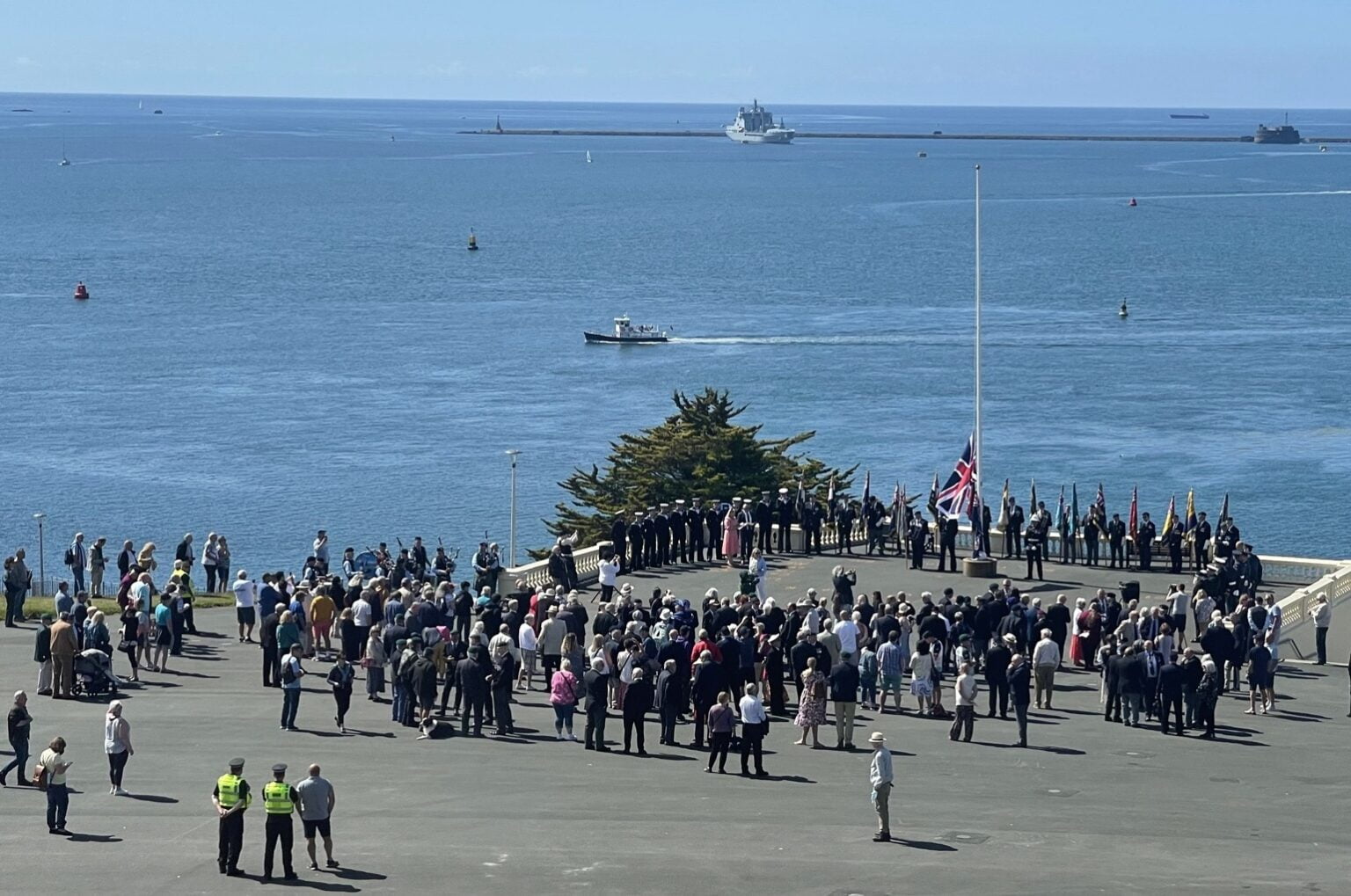 RAISING THE FLAG FOR THE FALKLANDS