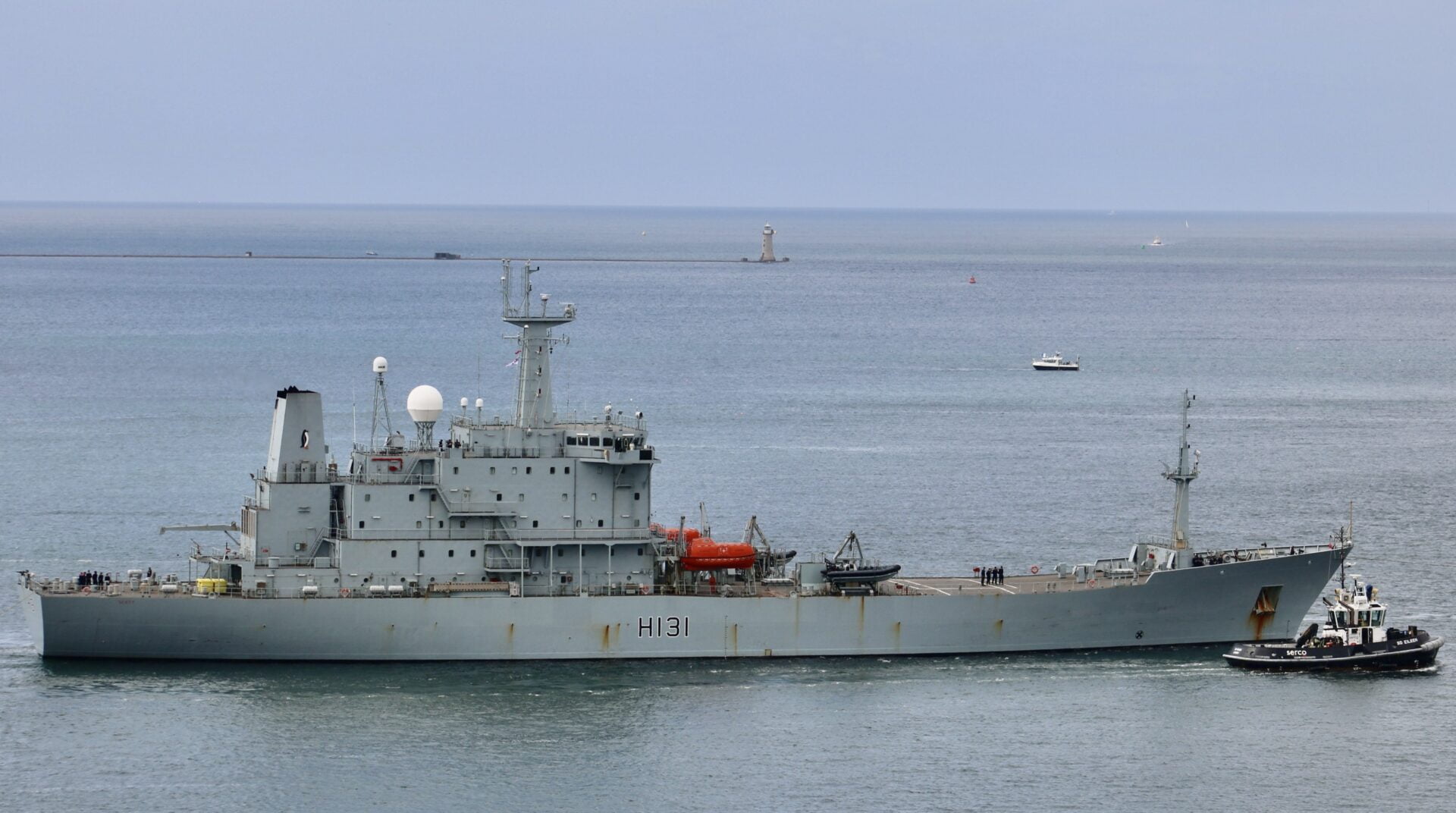 WELCOME HOME, HMS SCOTT